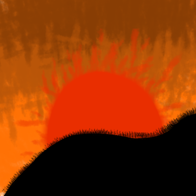 sunset - ibisPaint