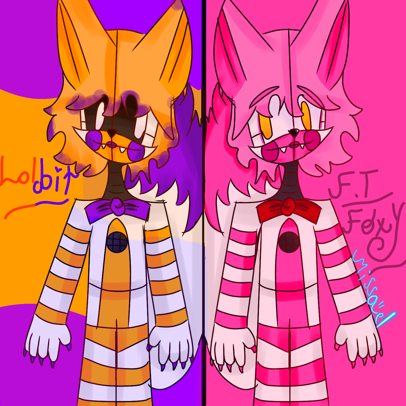 actualizando mis primeros dibujos part4 - ibisPaint