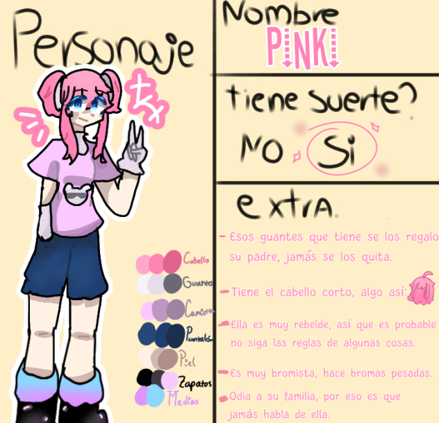 Ficha para Milly. - ibisPaint