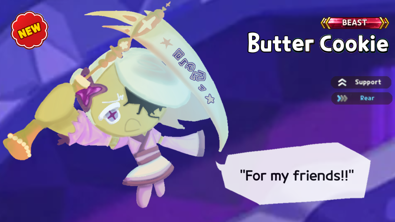 Butter Cookie first encounter - ibisPaint