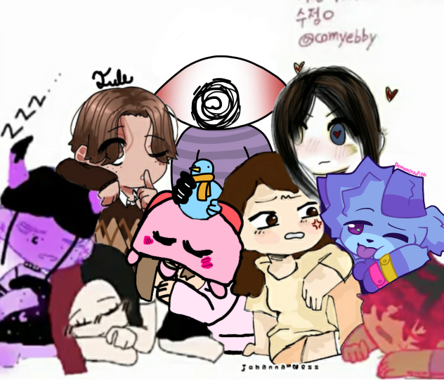 Sleep pile collab - ibisPaint