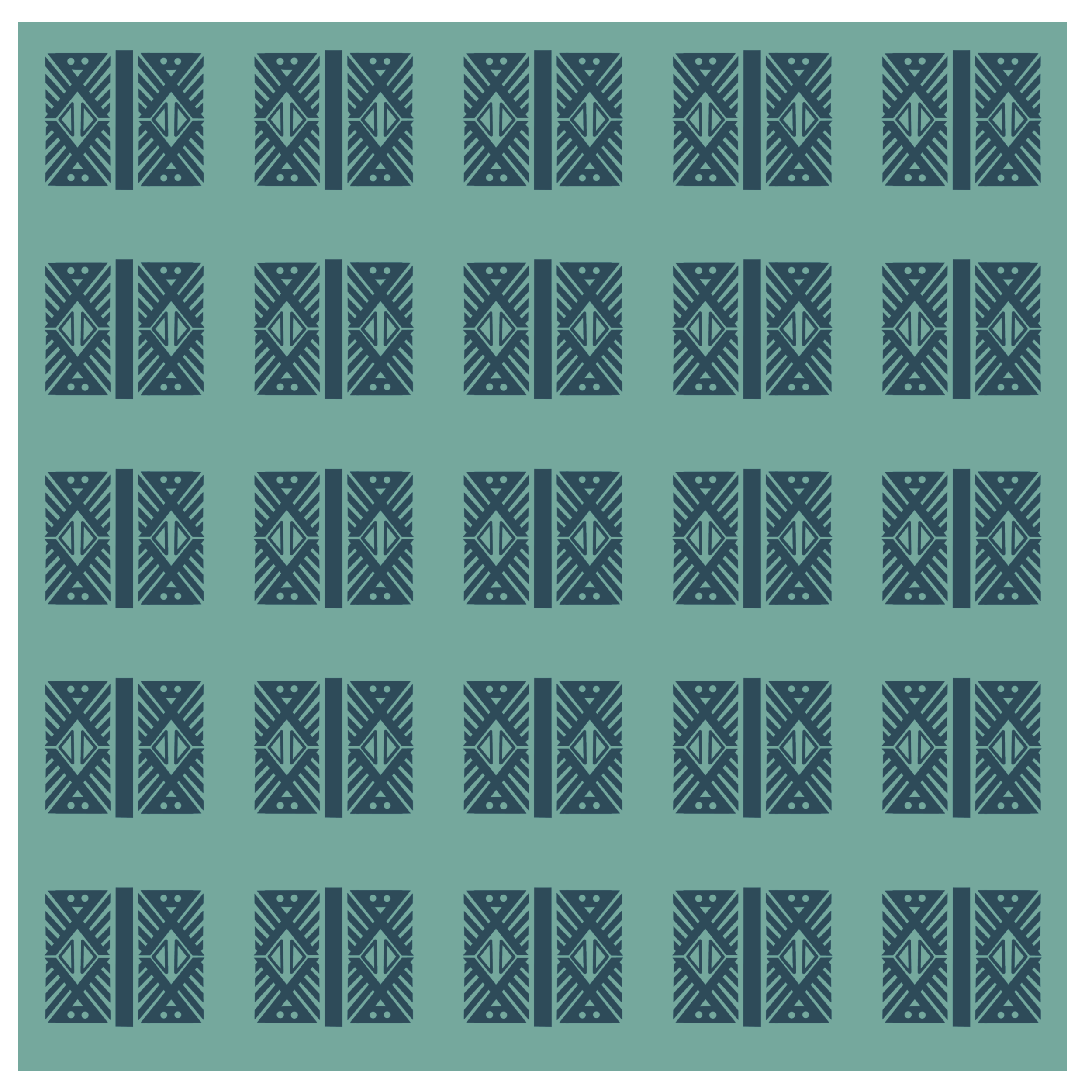 lower case blue - Pattern - ibisPaint