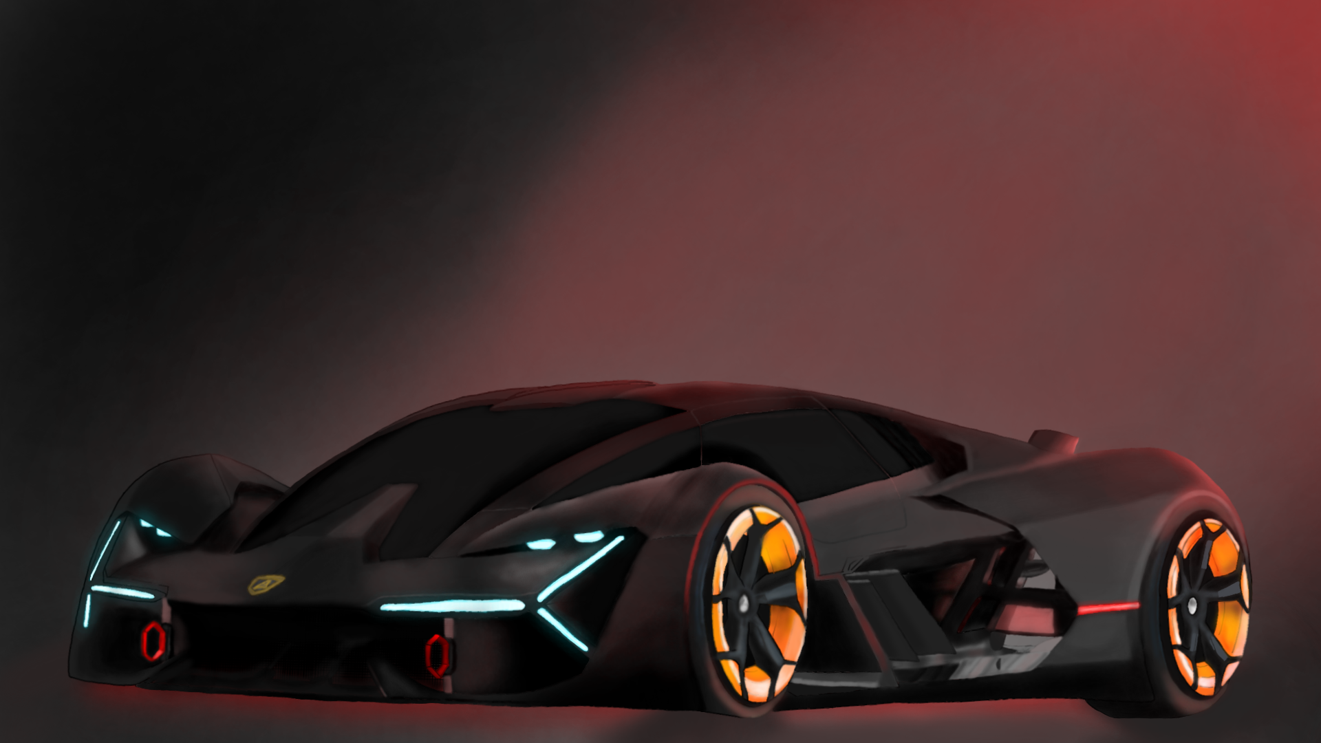 Lamborghini Terzo - ibisPaint