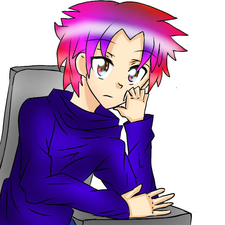 Guy Sitting - ibisPaint