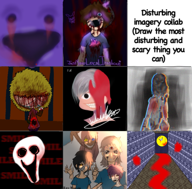 Disturbing imagery collab 0-0 - ibisPaint