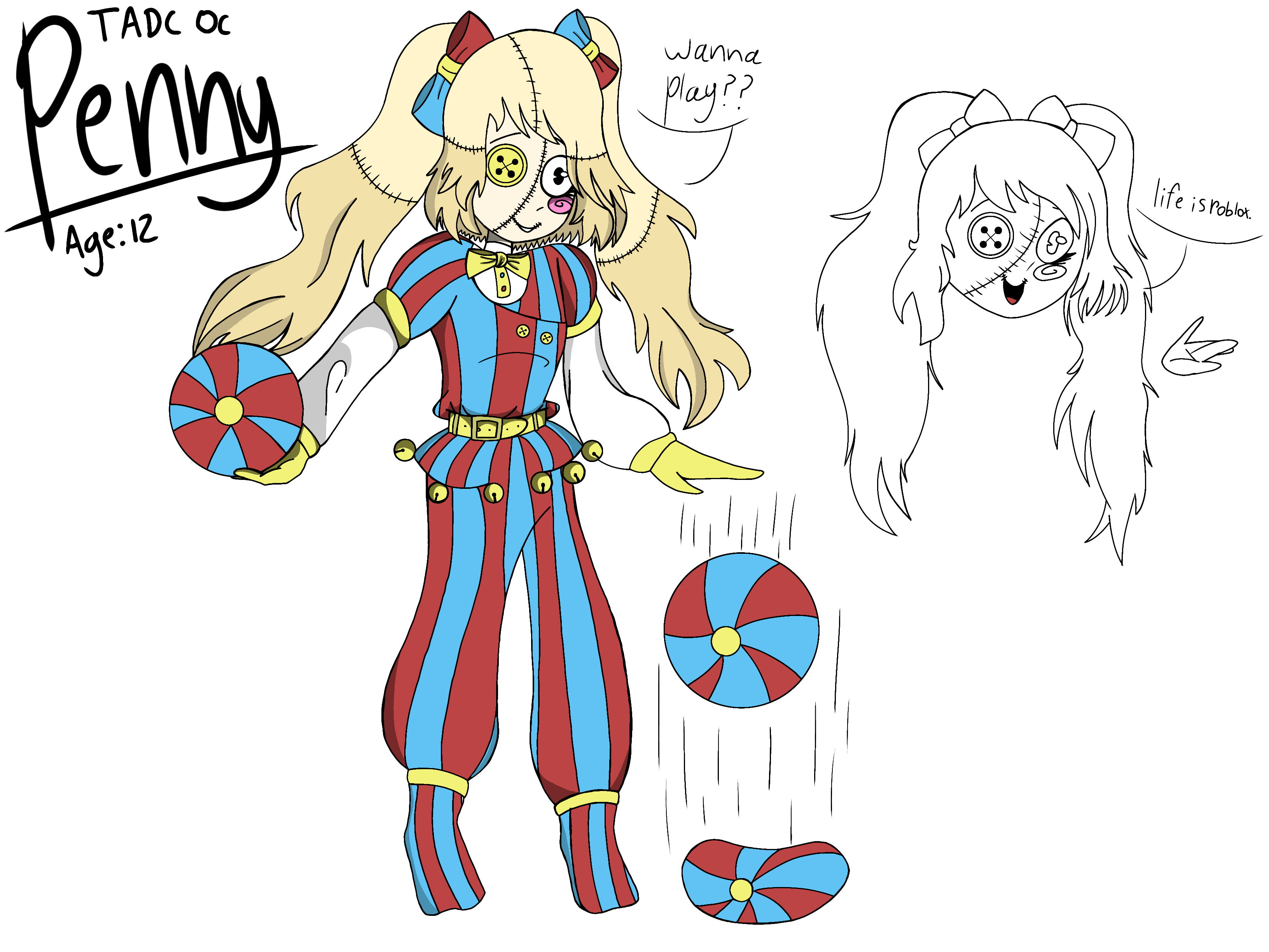 Meet my the amazing digital circus oc! - ibisPaint