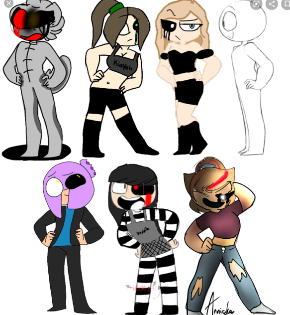 Half infected collab - ibisPaint