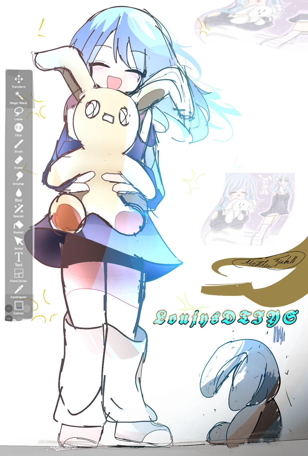 New Teddy! 🧸 - ibisPaint