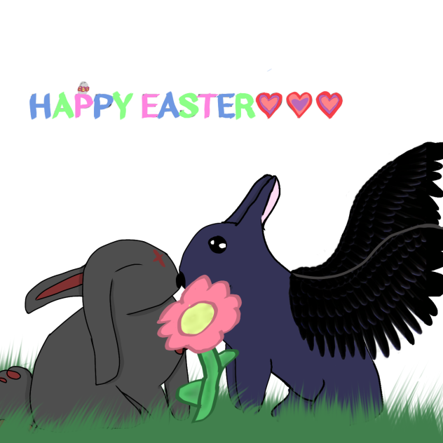happy early easter - ibisPaint