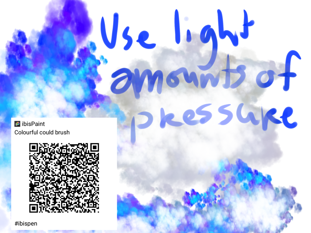 cloud brush - ibisPaint