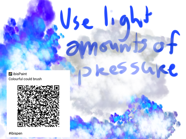 cloud brush - ibisPaint