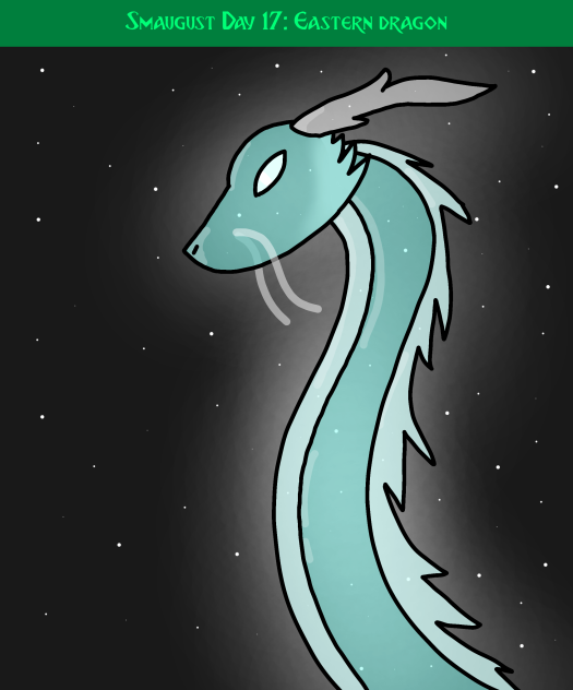 Smaugust Day 17 - Eastern dragon - ibisPaint