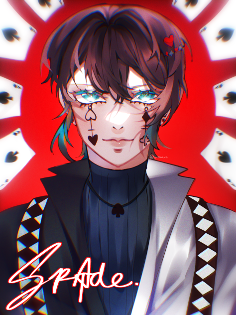 Hei Tao (Spade) Oc - ibisPaint