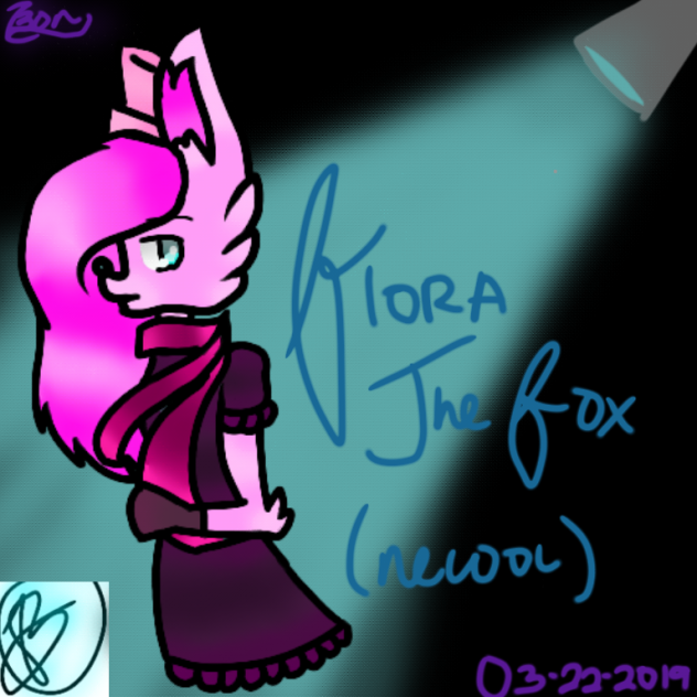 Flora the fox (new oc) - ibisPaint