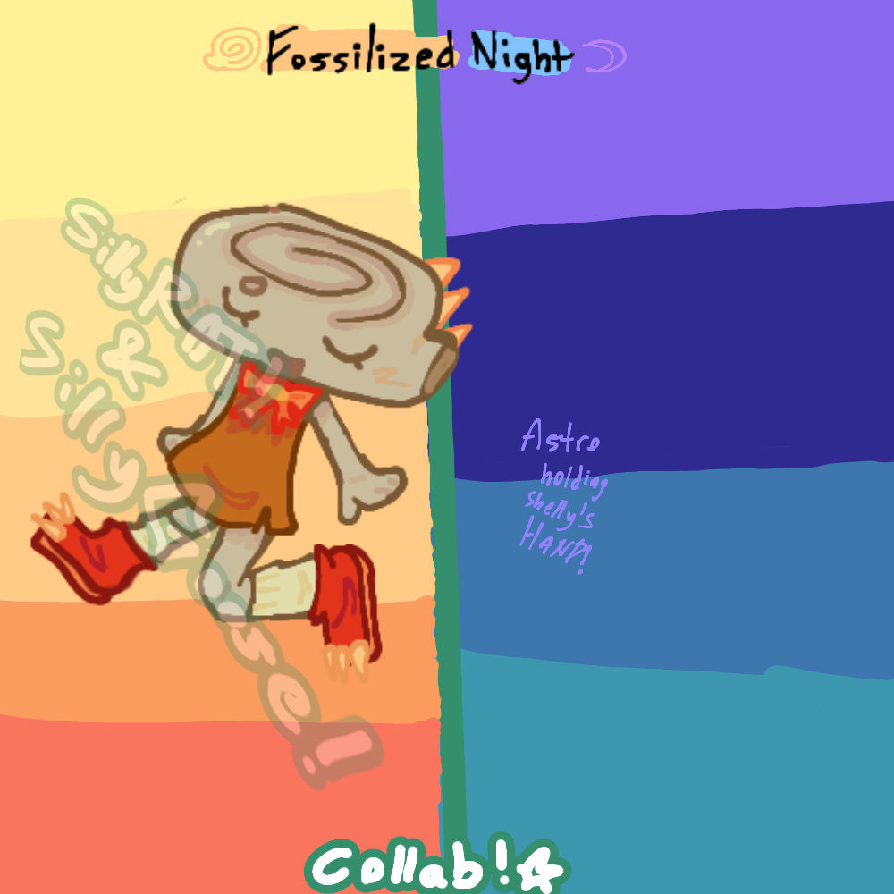 Moonshell or FossilizedNight - ibisPaint