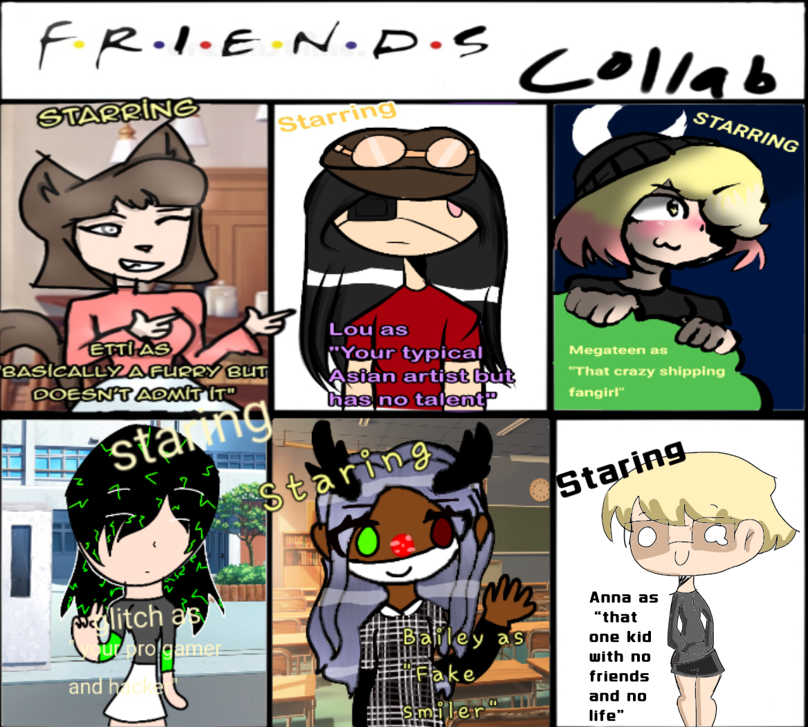 Friends collab Complete!2 - ibisPaint