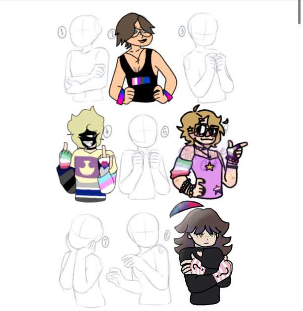 Second Pride collab - ibisPaint