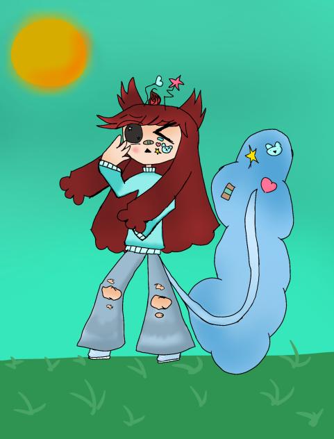 tostada the alien - ibisPaint