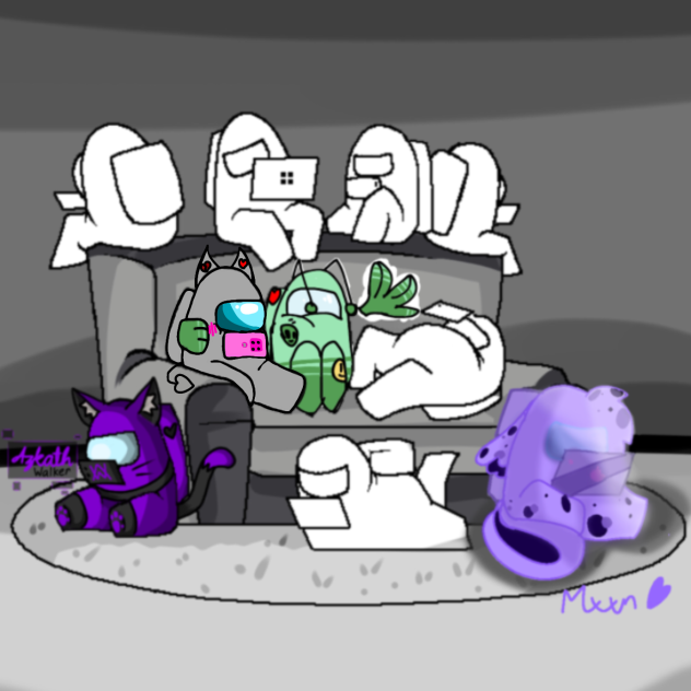 Among us collab 6 - ibisPaint