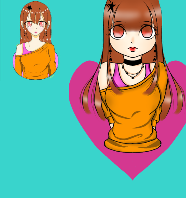 redrawing my old draw - ibisPaint