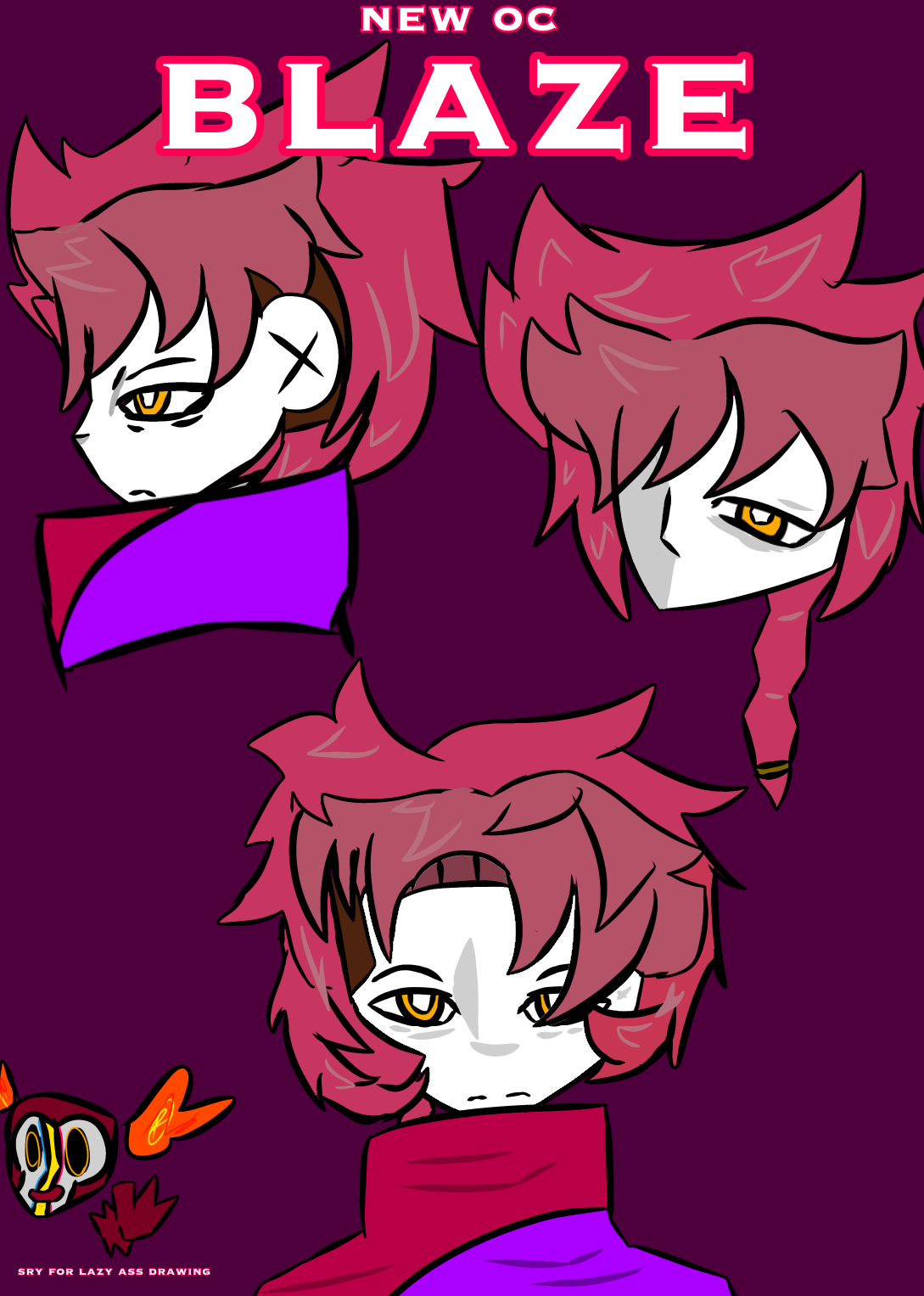 new oc blaze - ibisPaint