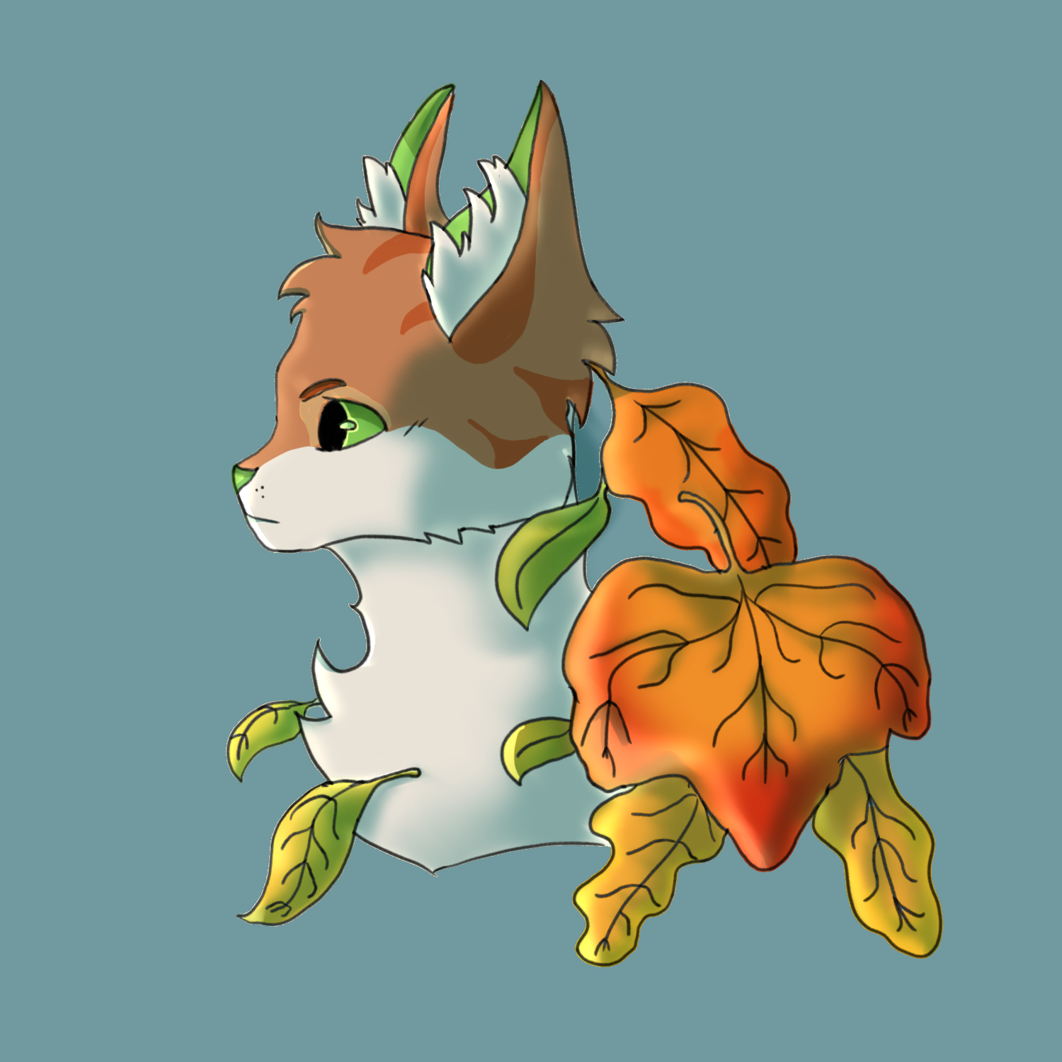 Fallen Leaves - ibisPaint