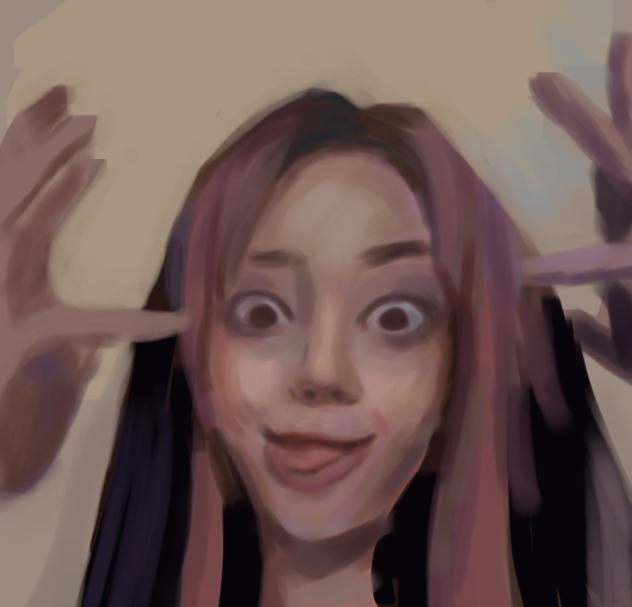 My silly girl 😔 - ibisPaint