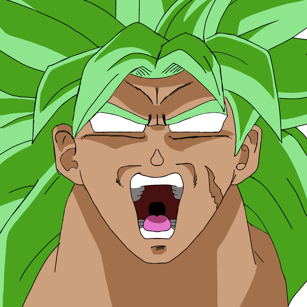 broly fanart - ibisPaint