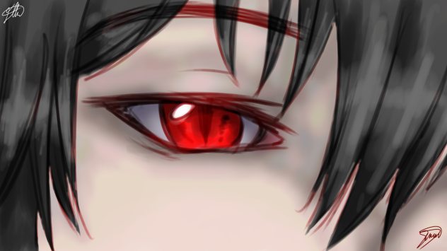 Demonic Glance - ibisPaint