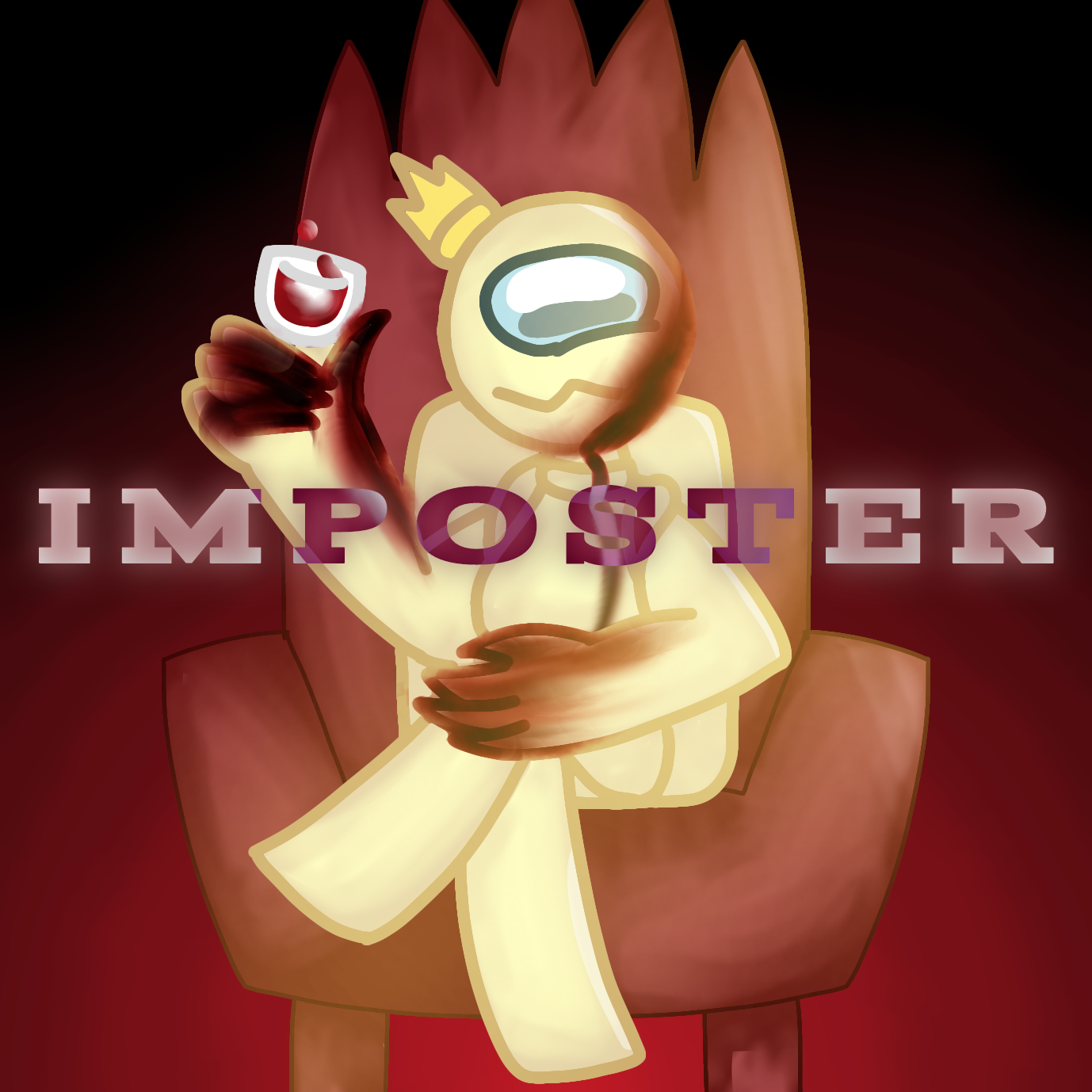Imposter thingy idk !! CW !! - ibisPaint