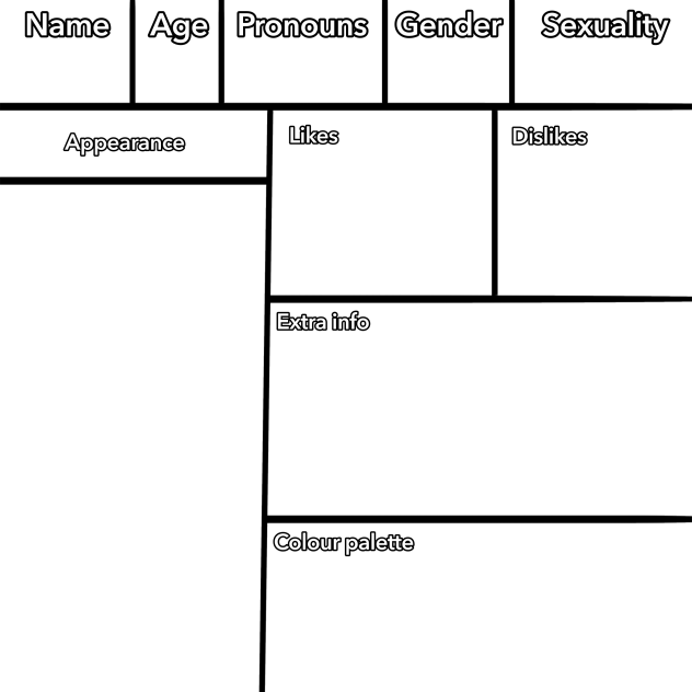 Character sheet template! - ibisPaint