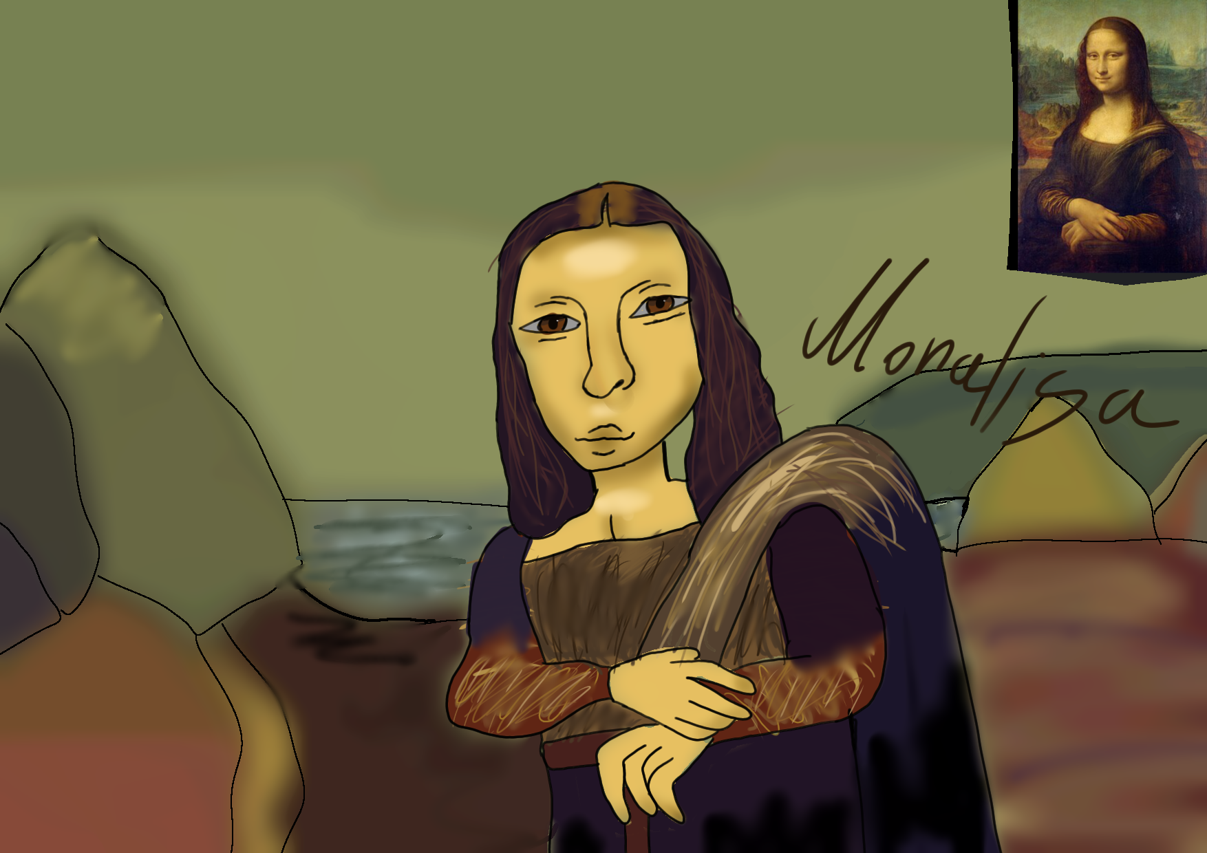 Mona Lisa - ibisPaint