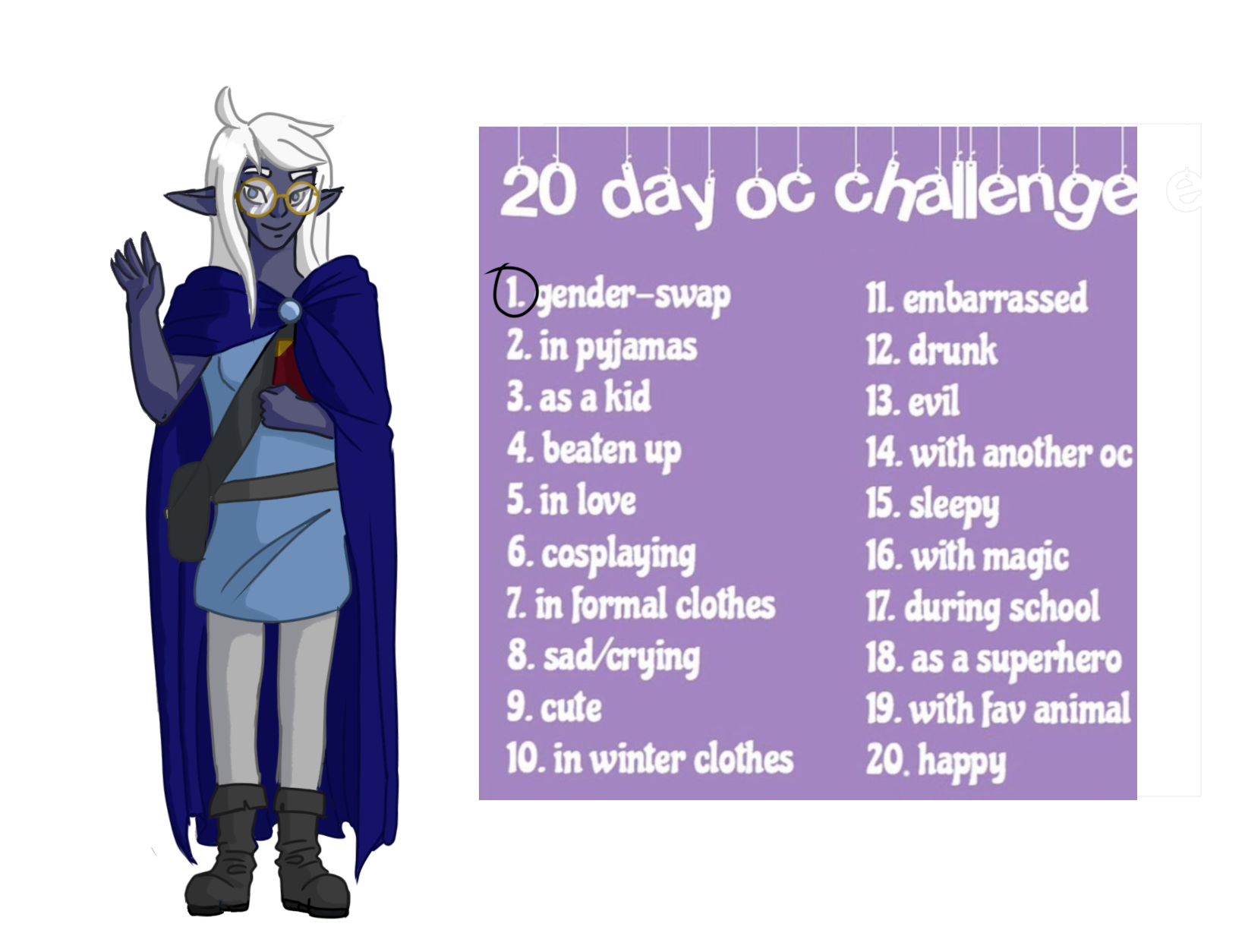 Oc challenge day one - ibisPaint