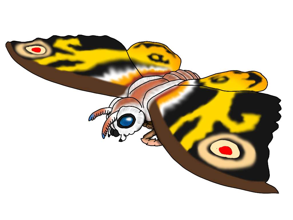 Mothra adult fixed rnd - ibisPaint