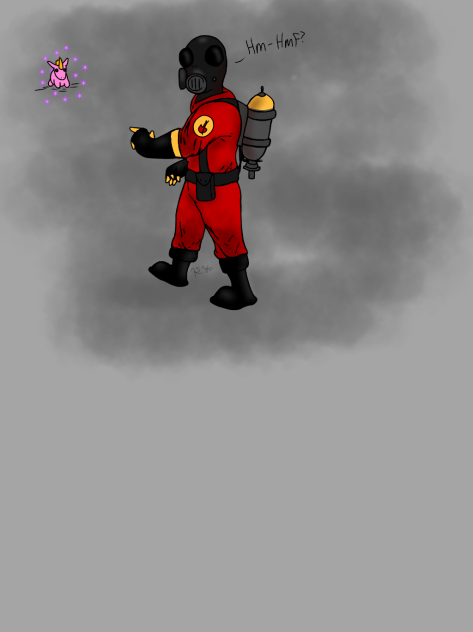 little red pyro - ibisPaint