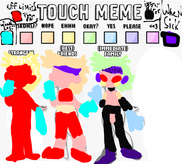 advanced version of touch meme - ibisPaint