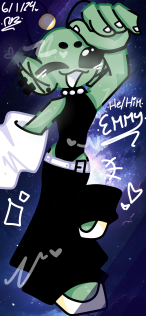 •Emmy is an alien is he is kinda Spacey• - ibisPaint