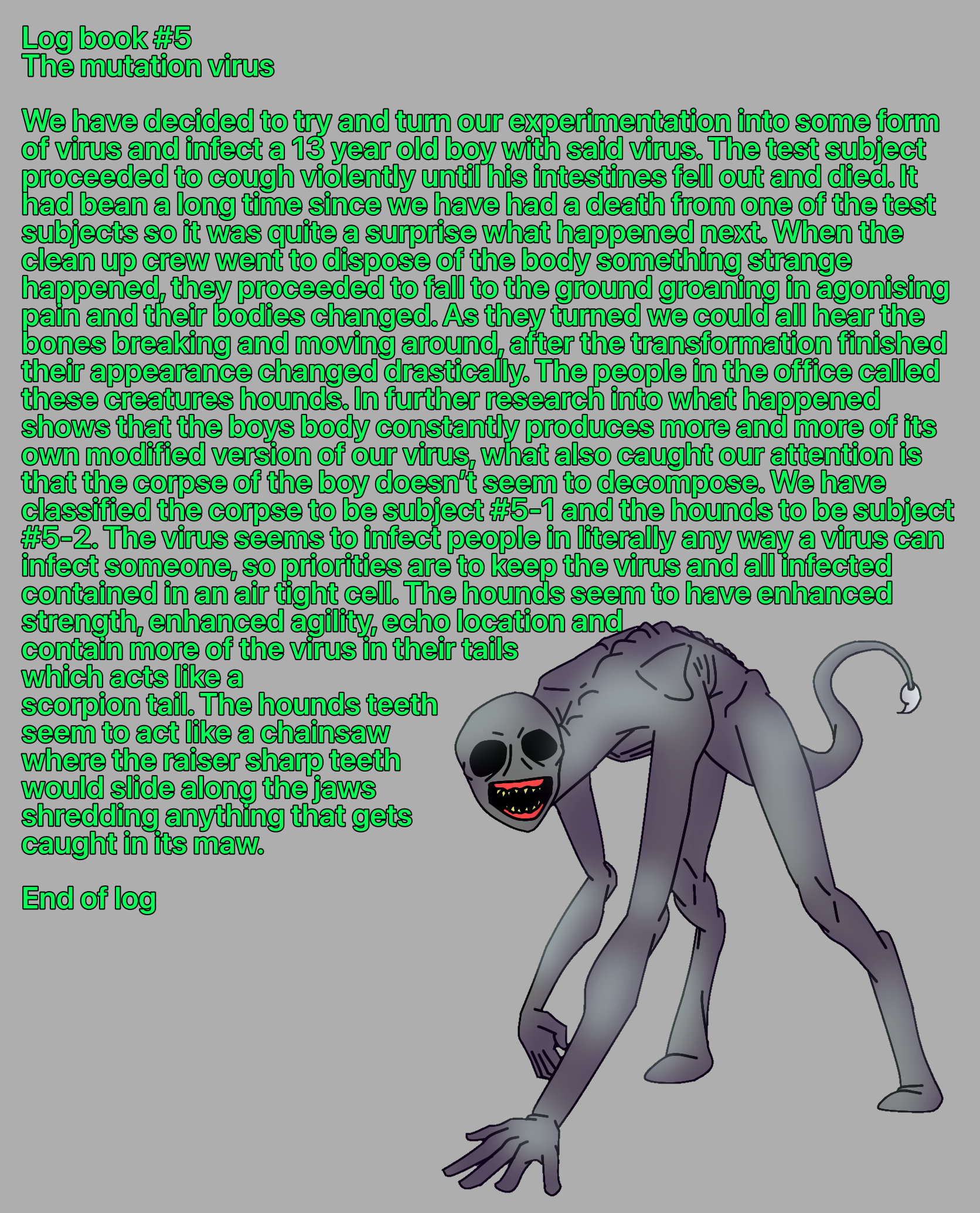 The mutation virus - ibisPaint