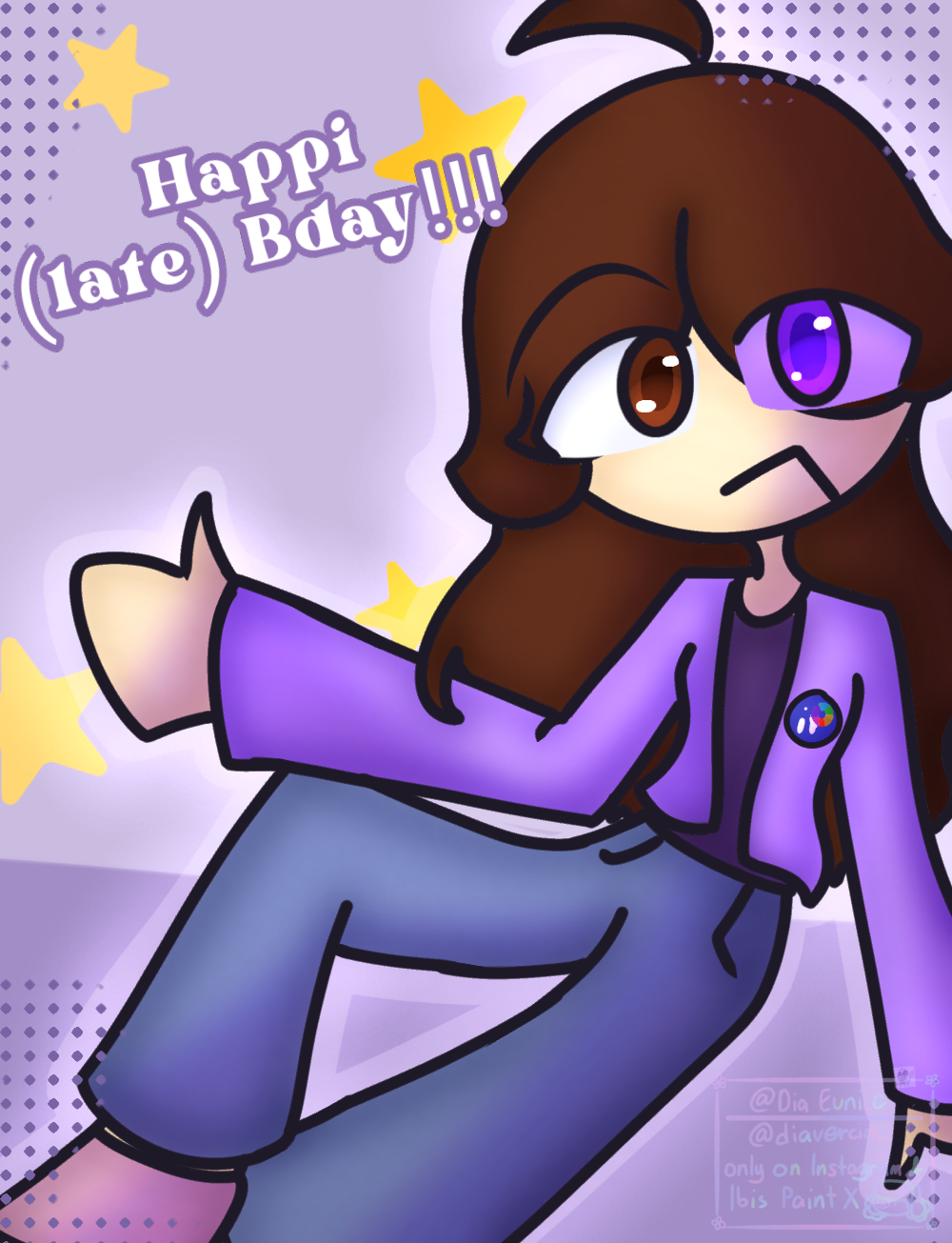 HAPPI (LATE) BDAY MIL! - ibisPaint
