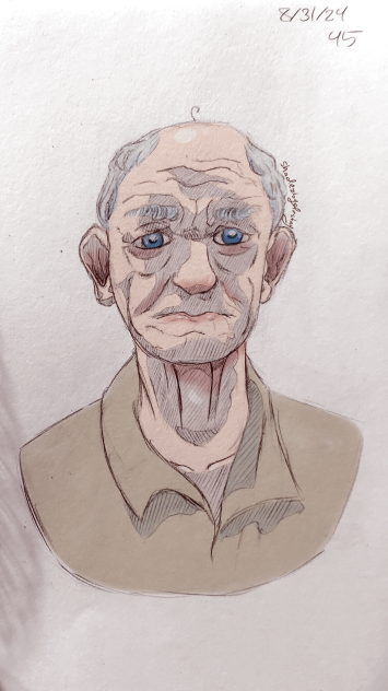 A old man - ibisPaint