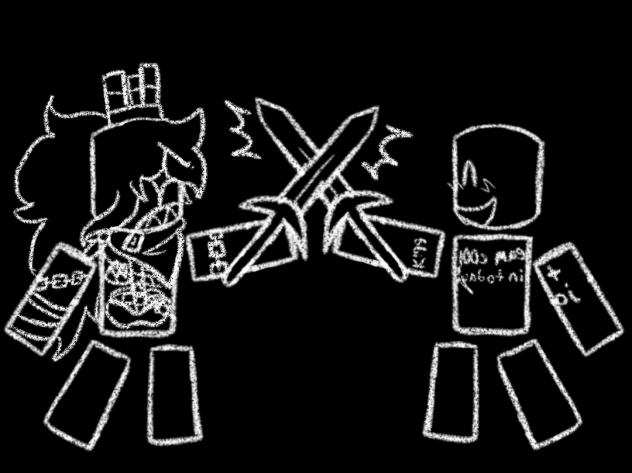 Sword Fight (Fan made loading screen) - ibisPaint