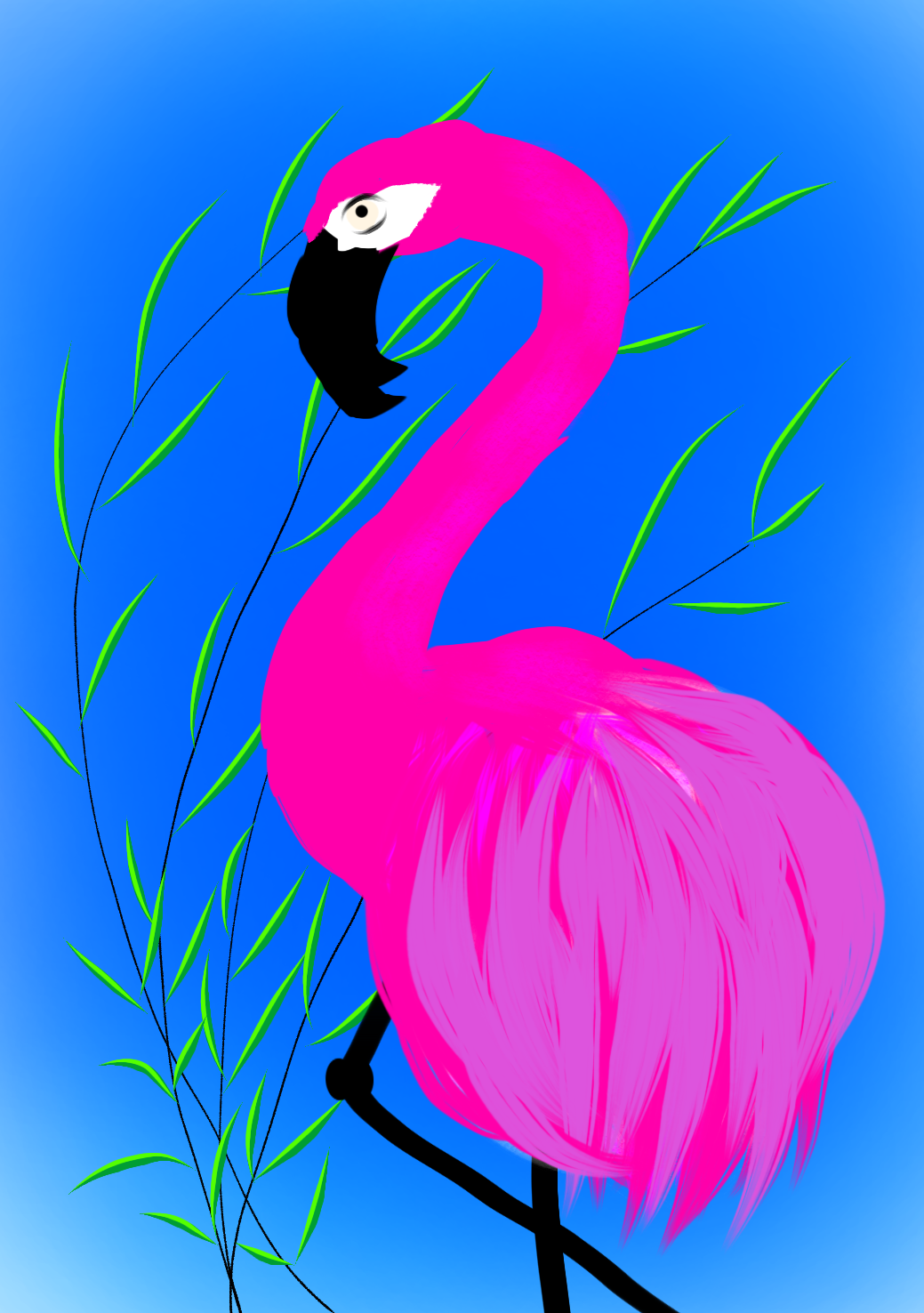 flamingo - ibisPaint