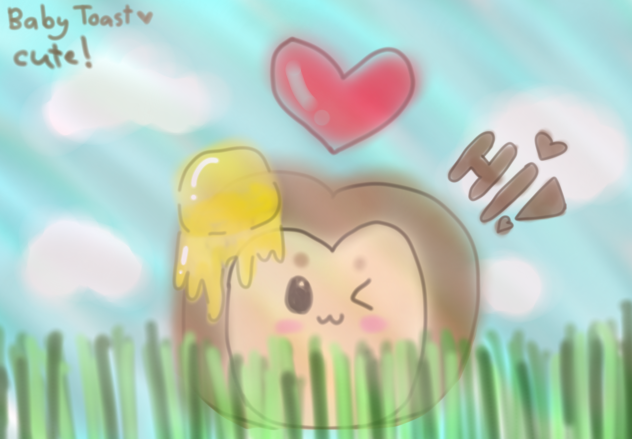 Baby toast - ibisPaint
