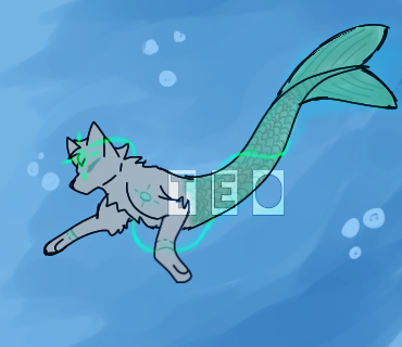 ` Water-wolf ’ - ibisPaint