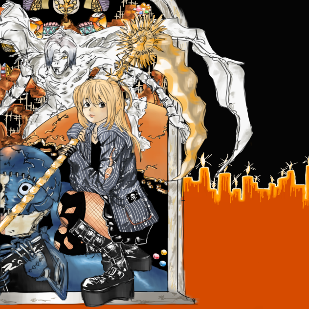 Death note illustration recreation - ibisPaint