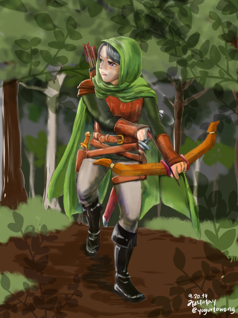 Deep in the woods - ibisPaint