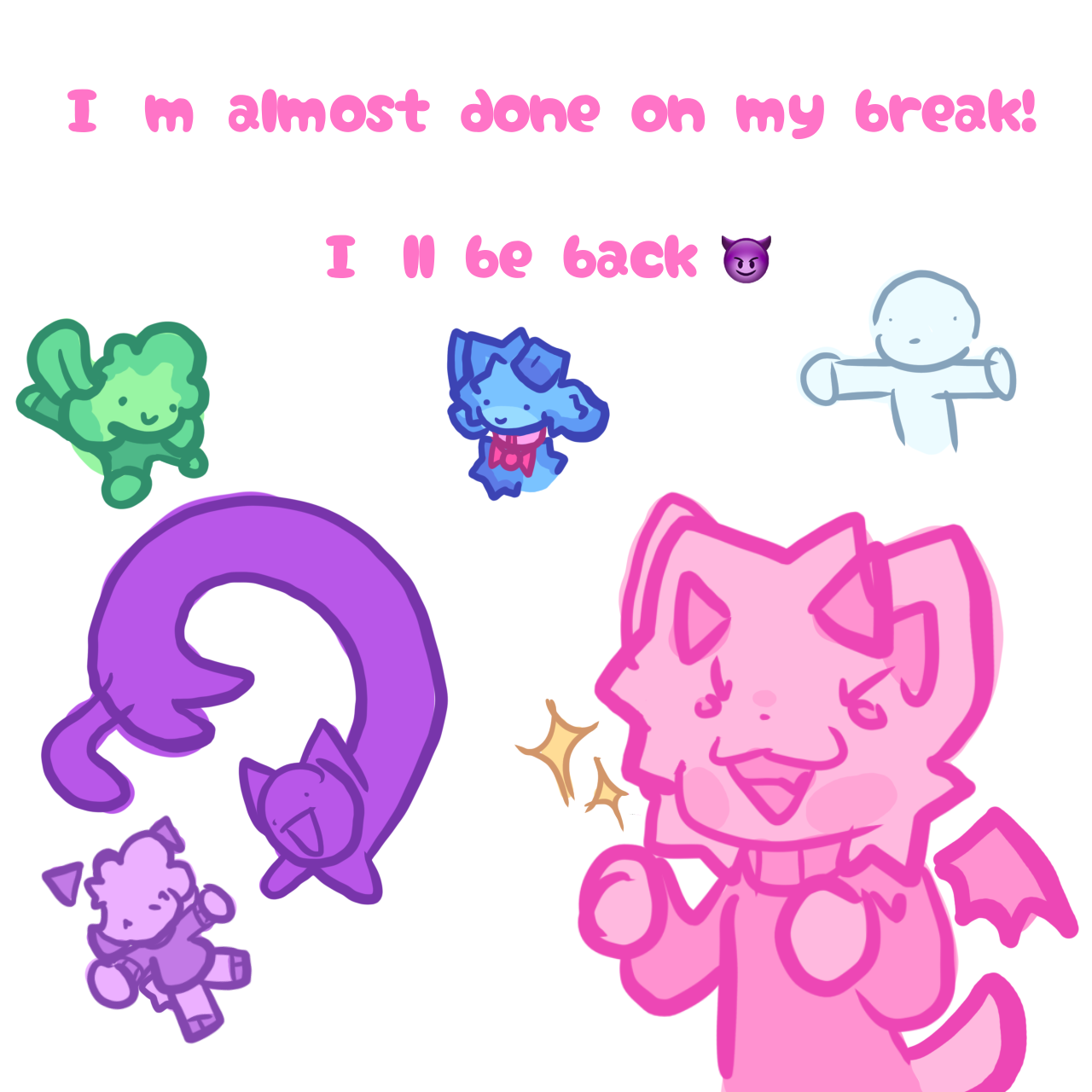 I’ll be back 😈😈😈 - ibisPaint