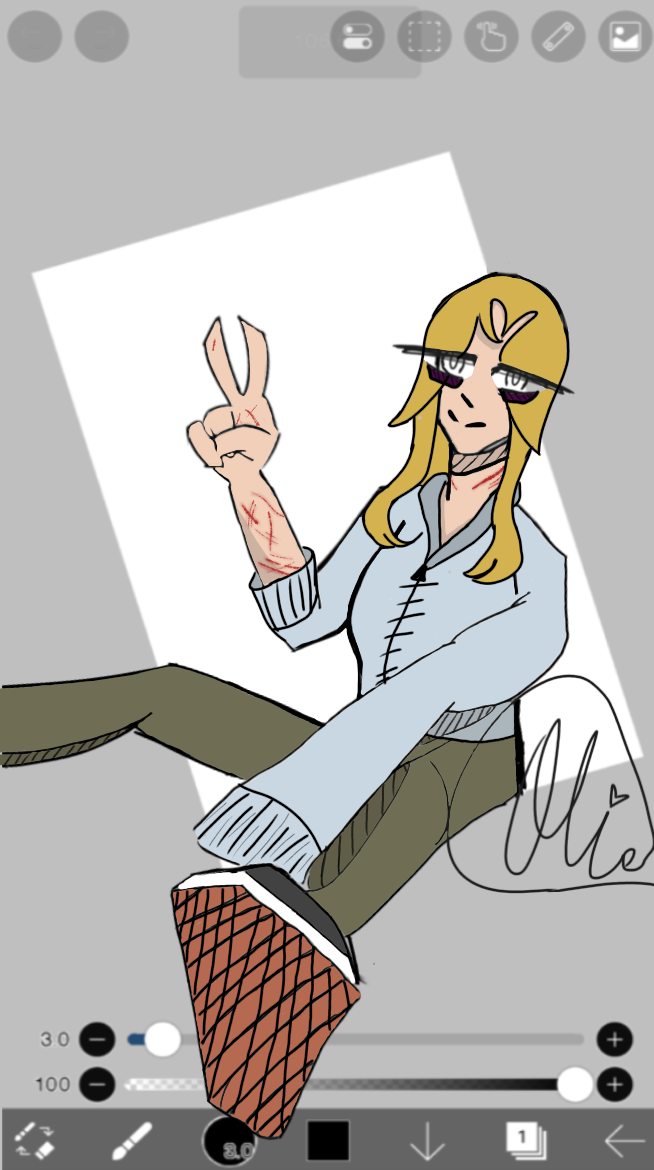 Persona drawing time!! - ibisPaint