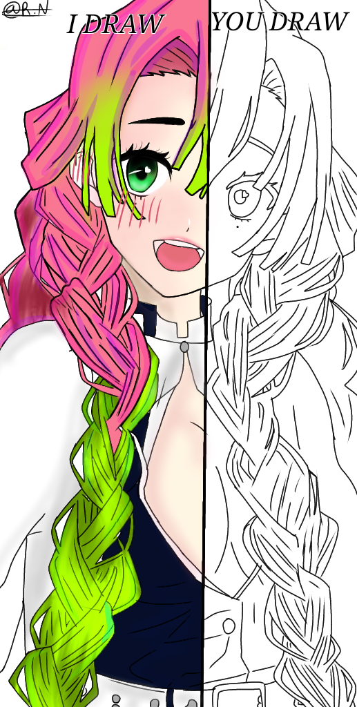 Collab Mitsuri Demon slayer - ibisPaint