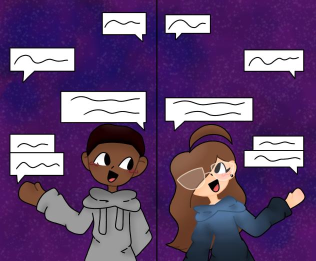 Meh and my bro - ibisPaint